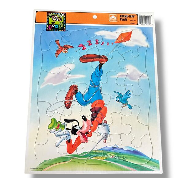 Disney | Toys | Vintage 99s Disney Goofy Tray Puzzle | Poshmark
